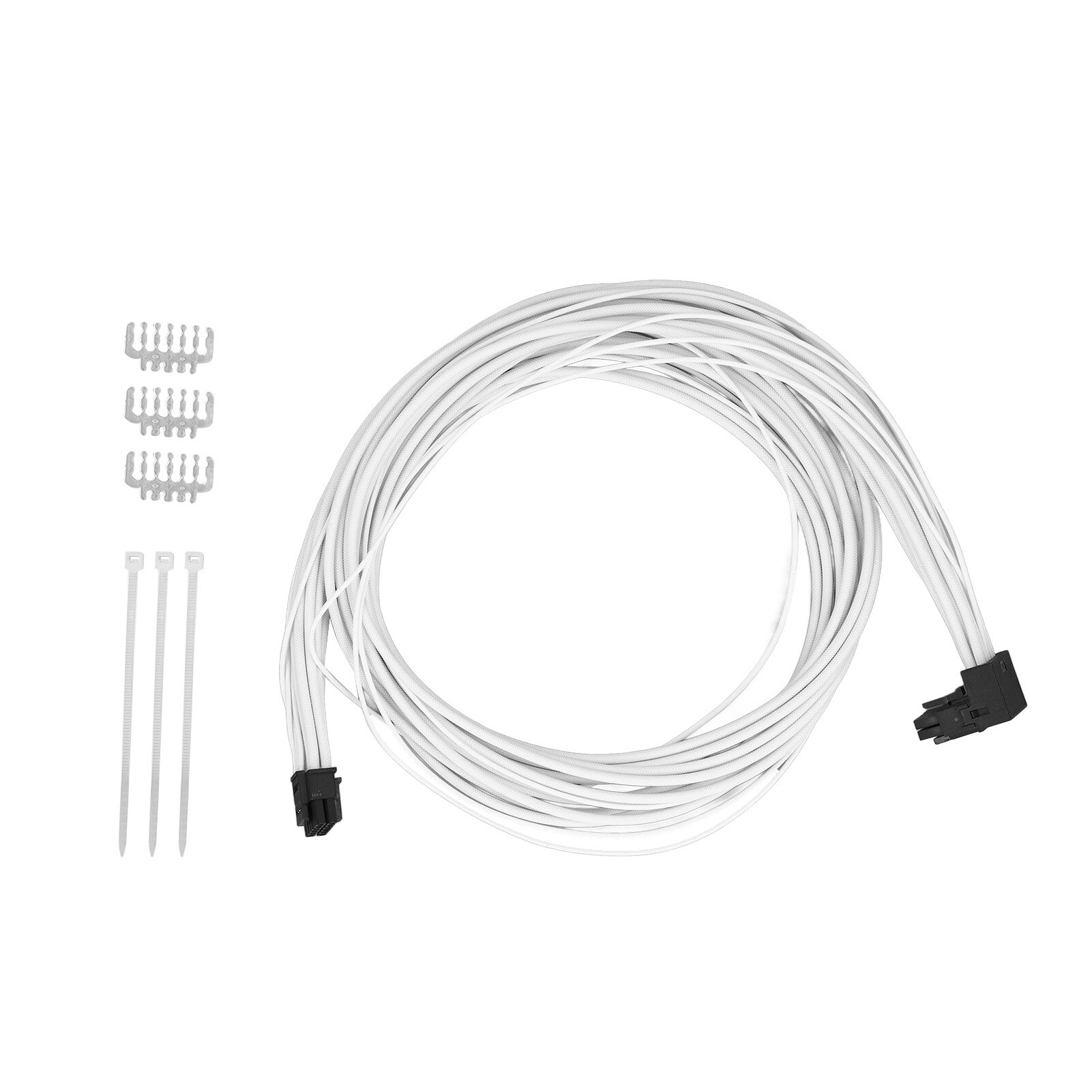 Кабель модуля питания от 12 4P до 12 4P, изгиб 90 градусов, 700 мм, 600 Вт для видеокарты 12VHPWR PCI‑E 5.0 3090Ti 4090 4080, тип A