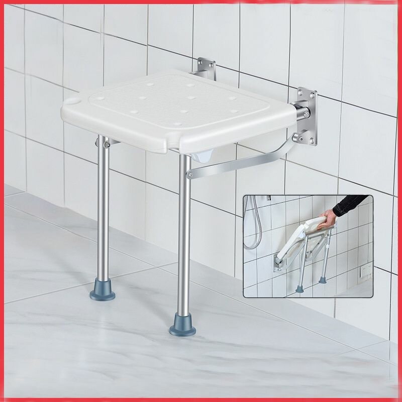 Складное настенное сиденье, откидывающееся сиденье для ванной комнаты, смена обуви у двери