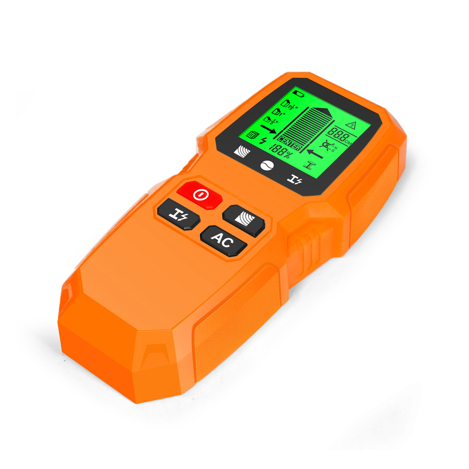 5-в-1 детектор стены, HD-дисплей, для поиска металла, дерева, проводов