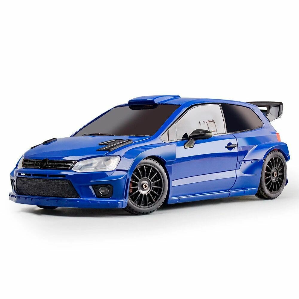 Радиоуправляемая машина для дрифта LD RC масштаб 1:28 4WD 2.4G VW Polo - 2801 Blue