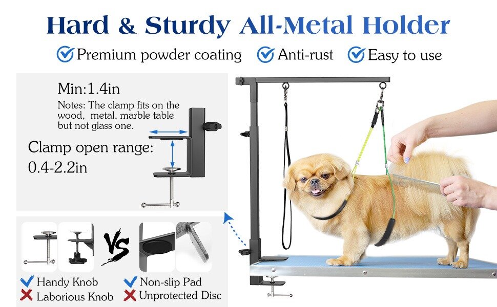 Кронштейн к столам для груминга