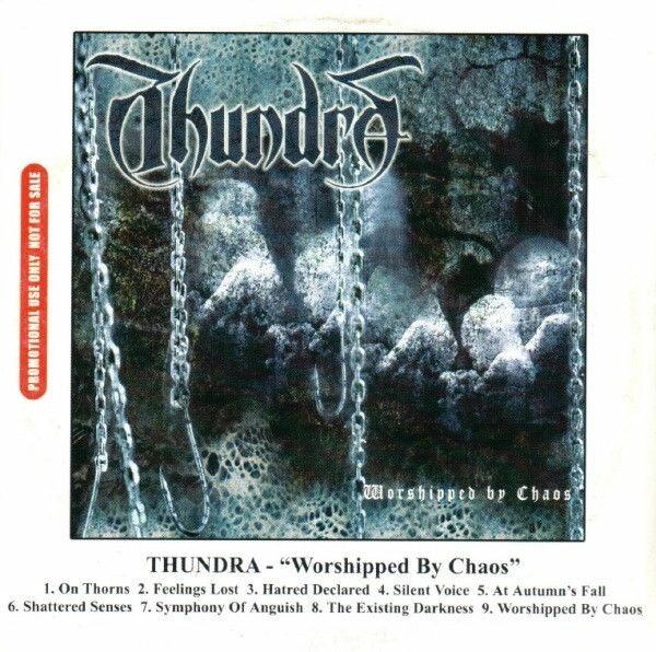 Thundra. Worshipped By Chaos (Promo, Greece, Black Lotus Records, BLRCD113, 2006, Сardboard Sleeve) CD