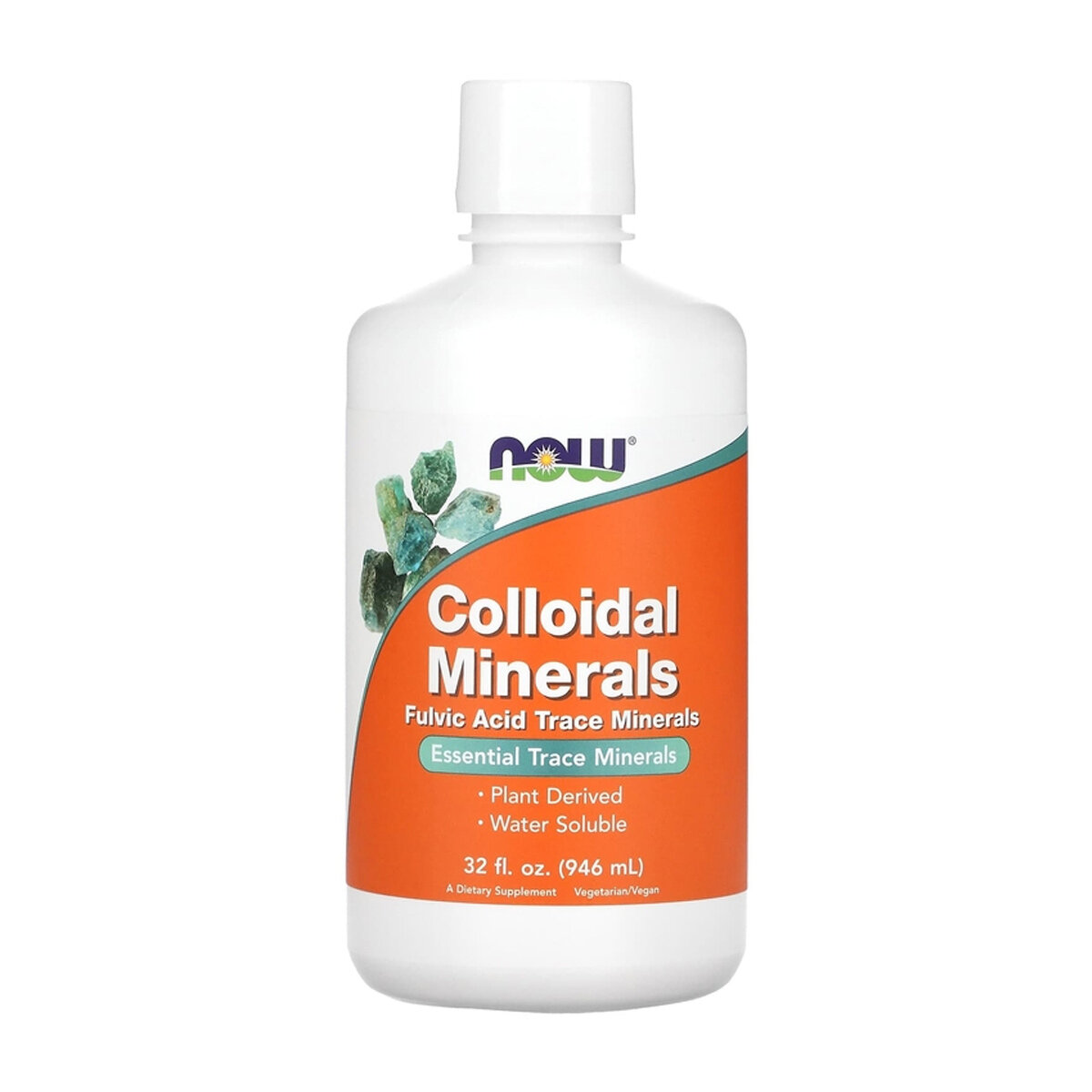 Now Colloidal Minerals Original (32 oz), 946 мл