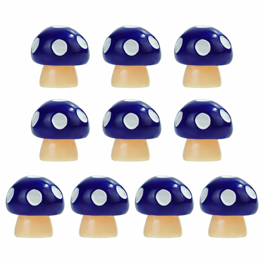 1 упаковка из 10 штук, имитация грибного микро-ландшафтного декора-гриб № 2