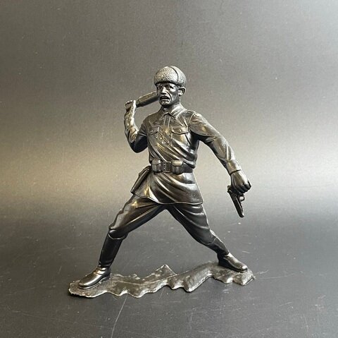 Солдатик пехотинец РККА - ДЗИ Донецк - СССР