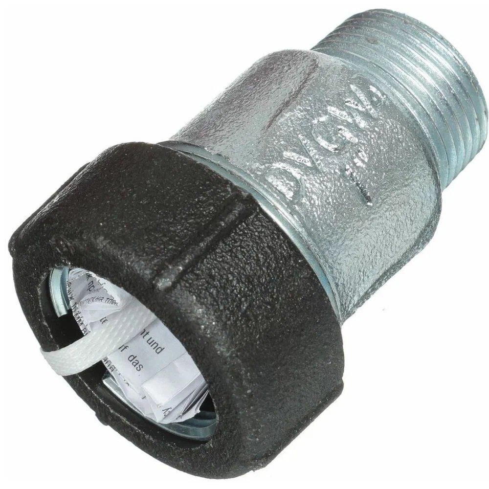 Обжимное соединение Gebo AK34, 3/4", чугунное, оцинкованное, с накидной гайкой наружная резьба