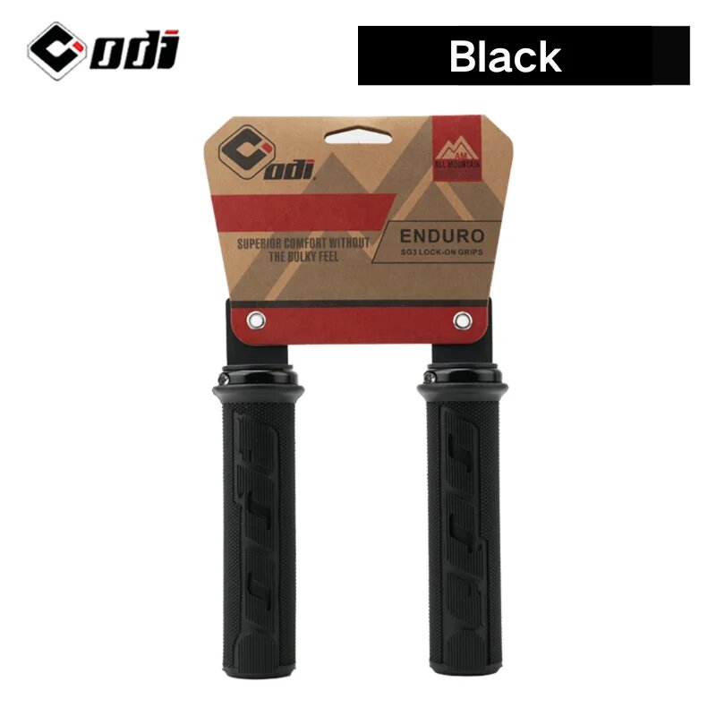 ODI противоскользящие ручки для велосипеда Черный, BLACK