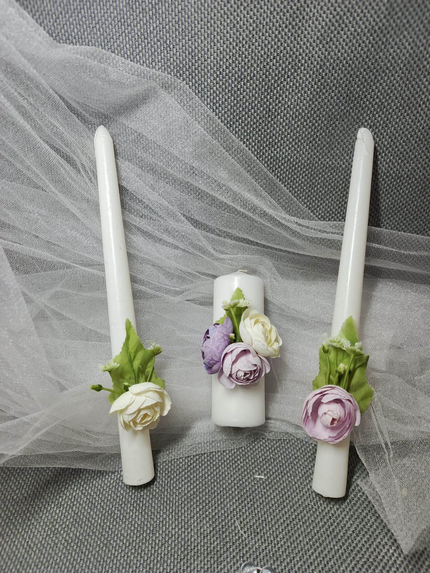 Свечи для свадебной церемонии. " Семейный очаг ". Вдохновение.