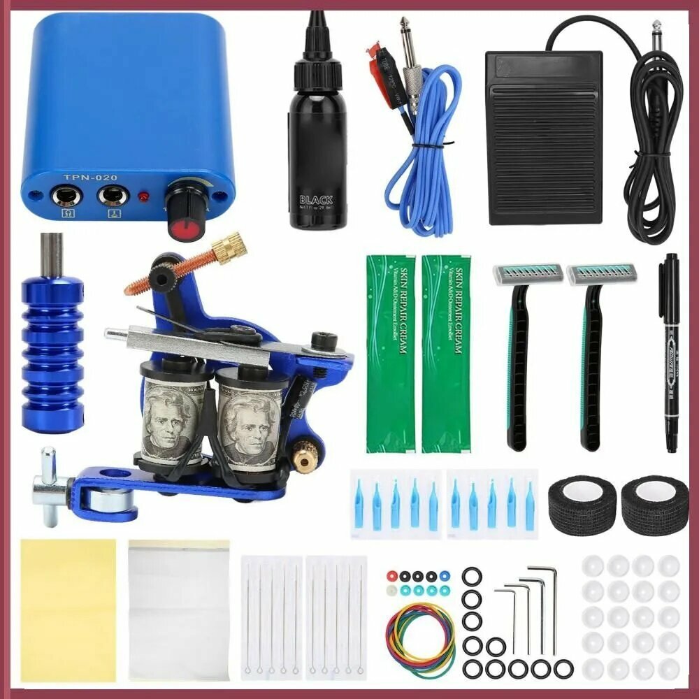 Полный набор татуировки, с высоким качеством и удобными аксессуарами, для творческих людей