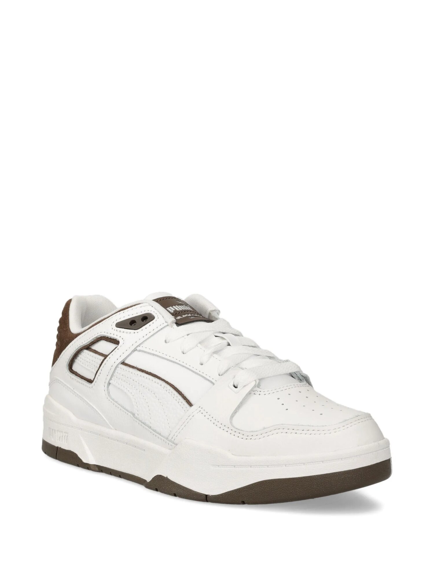Кроссовки PUMA Panelled sneakers, размер 10 US, white — фото 1