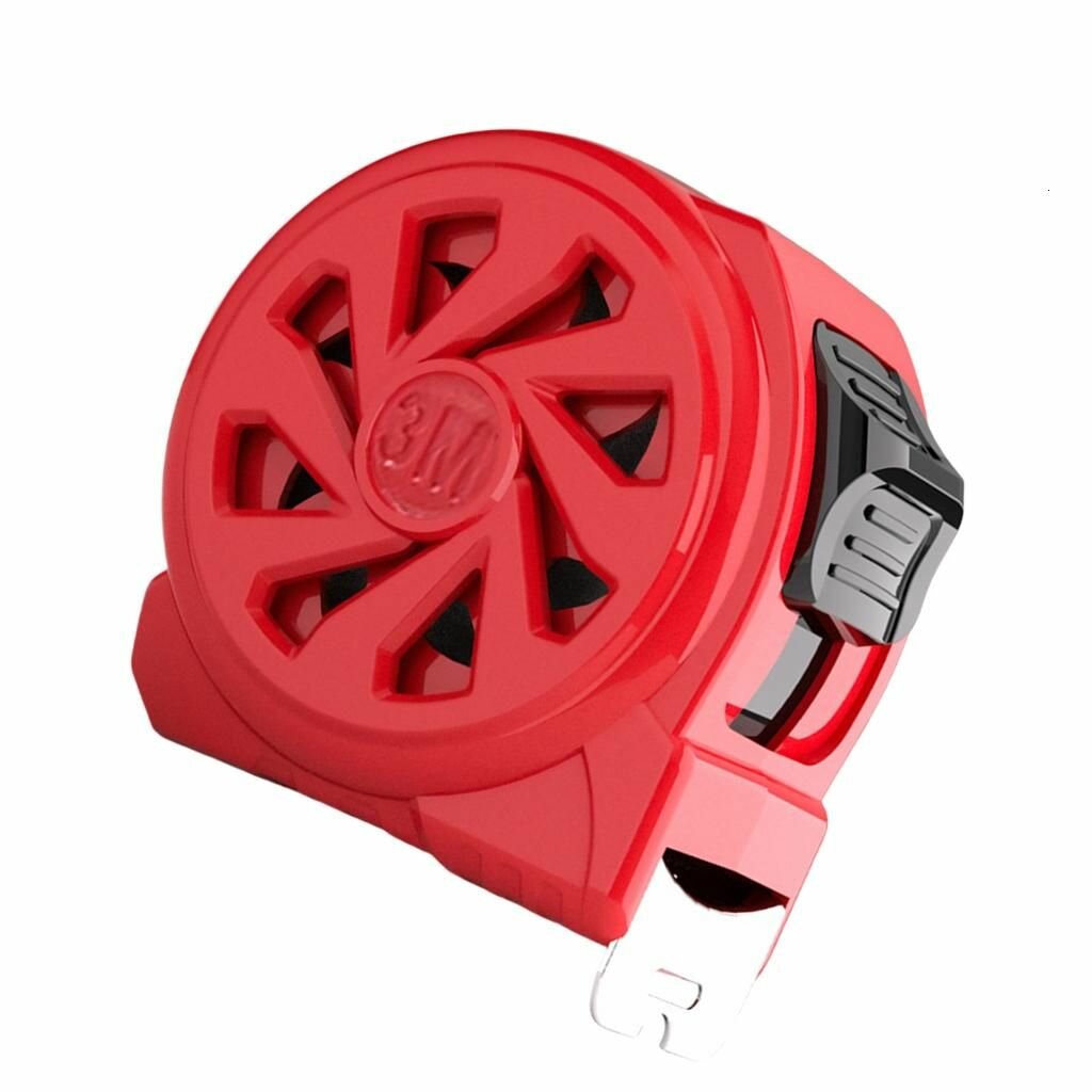 Утолщенная красная линейка с рулеткой шириной 3 метра 16 дюймов