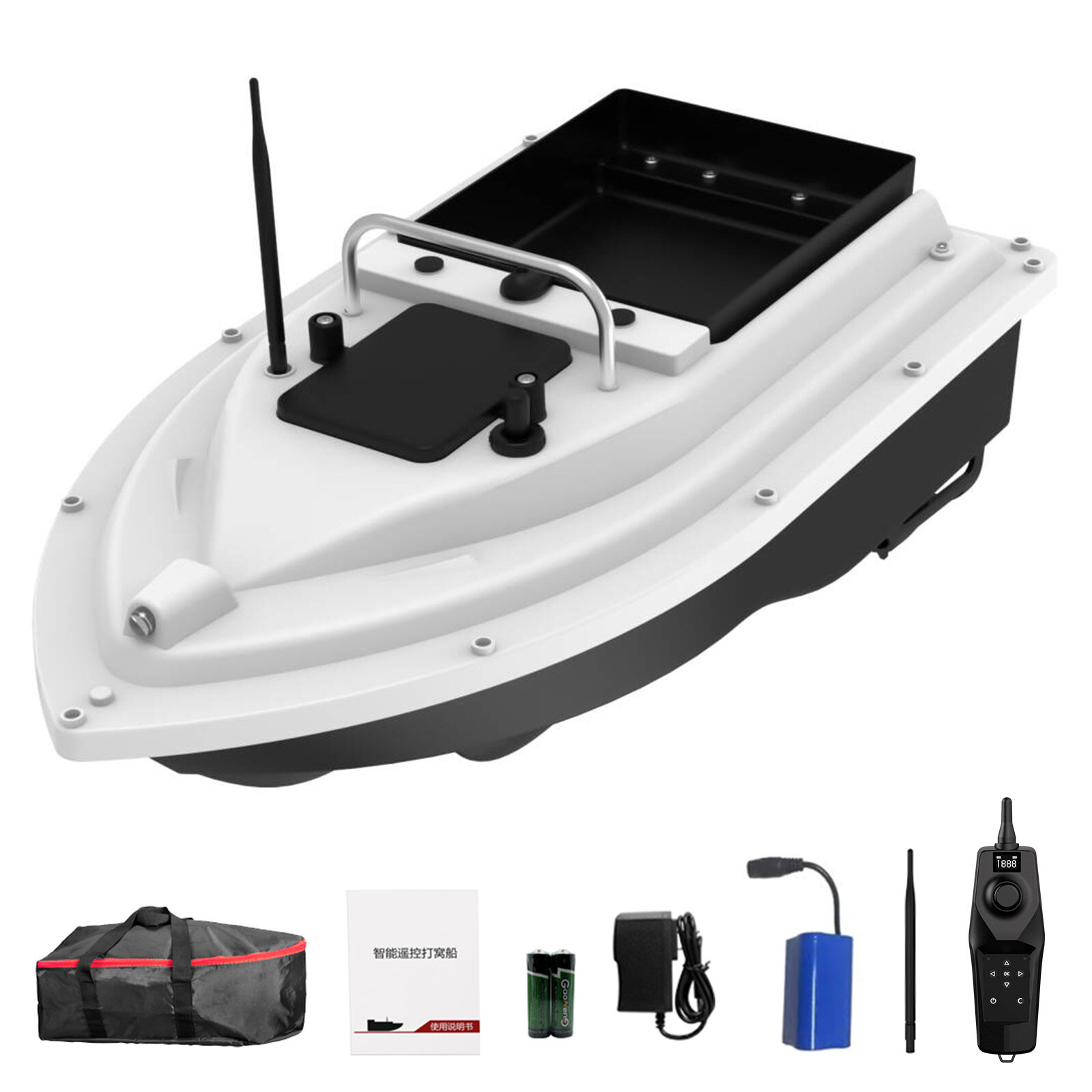 GPS RC Bait Boat 500M Беспроводная дистанционное управление рыбалка для рыбалки лодки лодка для рыбалки