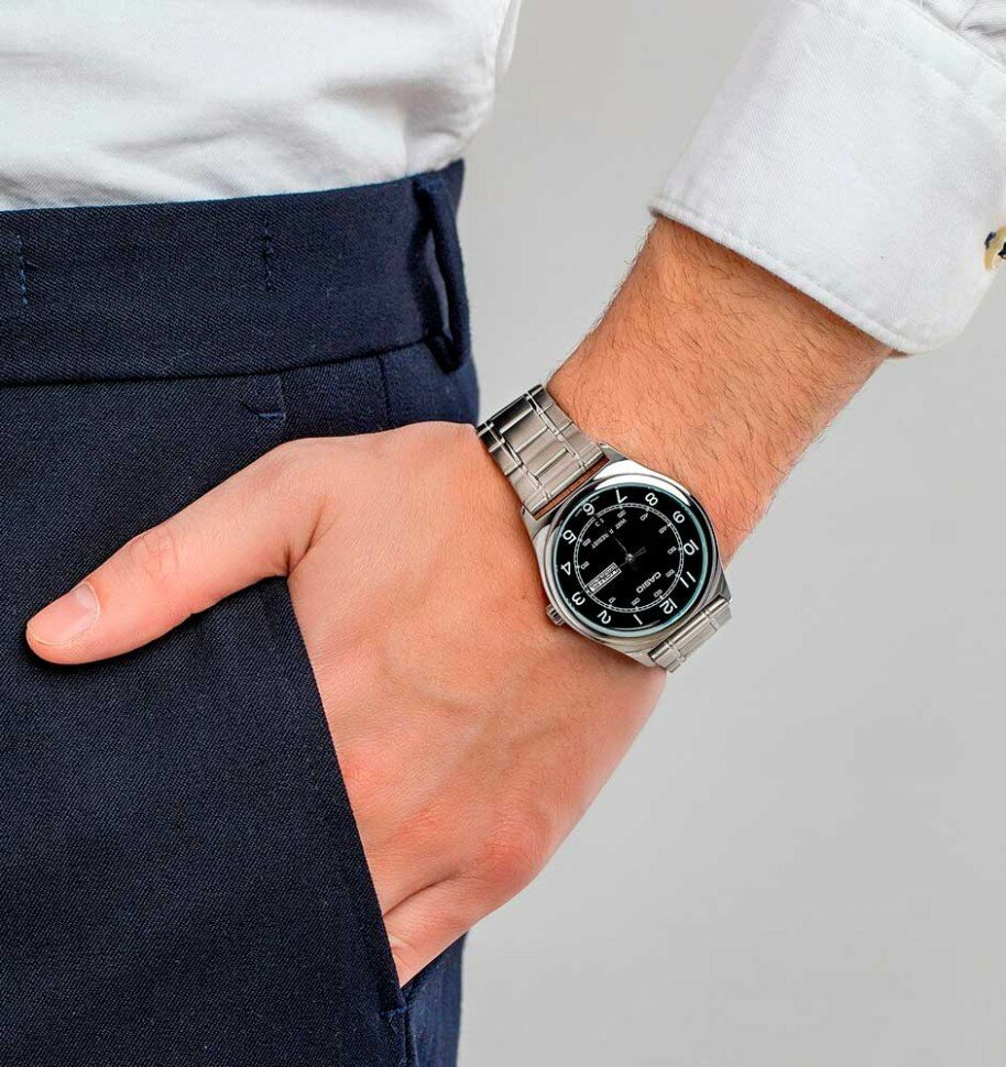 Наручные часы CASIO Collection, серебристый — фото 1