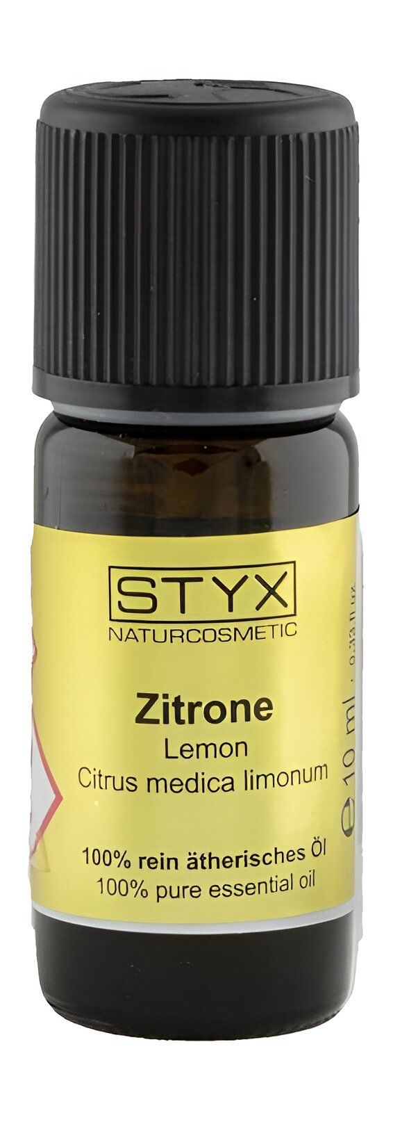 Эфирное масло Стикс "Лимон", для тела, бани и сауны, натуральное 100%, 10 мл