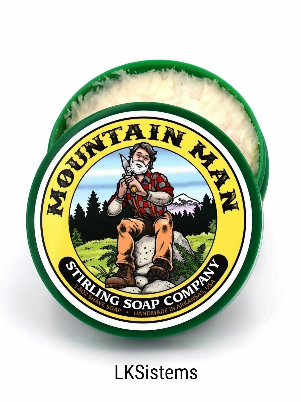 Stirling Мыло для бритья Mountain Man 170 мл