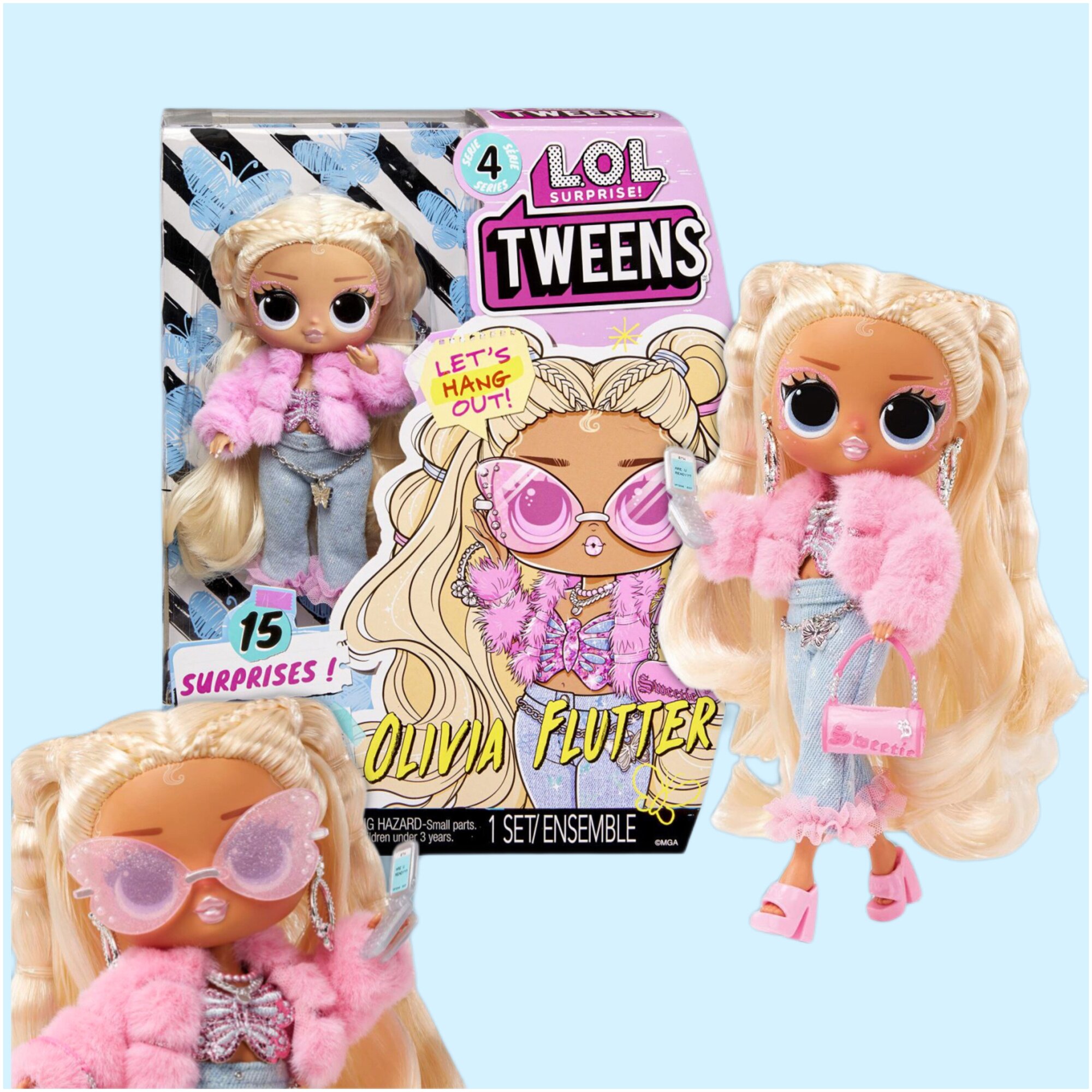 Кукла L.O.L. Surprise Tweens 2 Fashion Doll Aya Cherry, 15.2 см, 579588