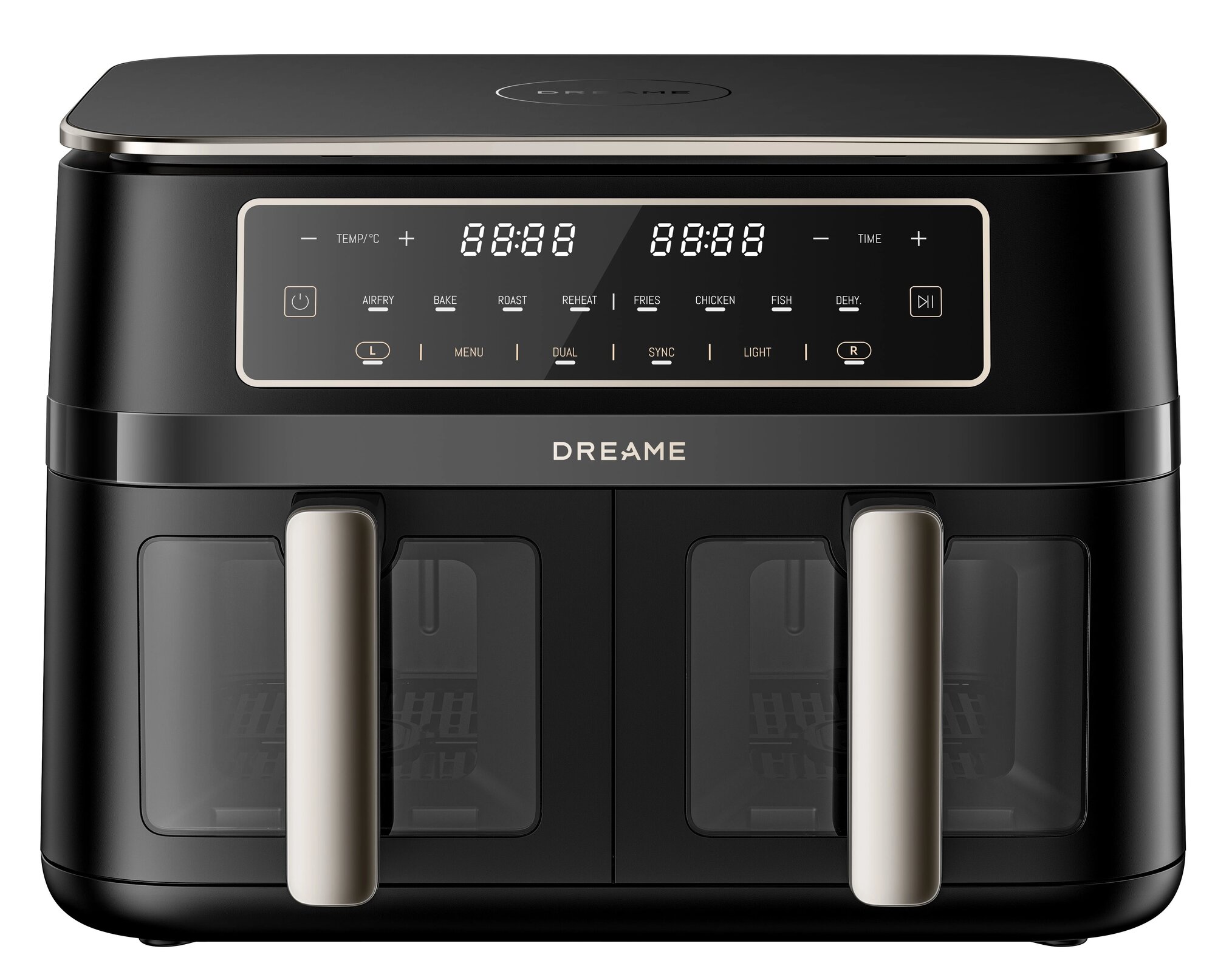 Аэрогриль Dreame Tasti Airfryer DZ30, 3000Вт, черный, регулировка температуры, таймер