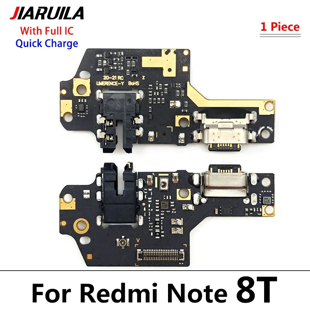 Для Redmi Note 8T USB-порт для зарядки, док-станция, разъем для зарядного устройства, материнская плата, основной гибкий кабель