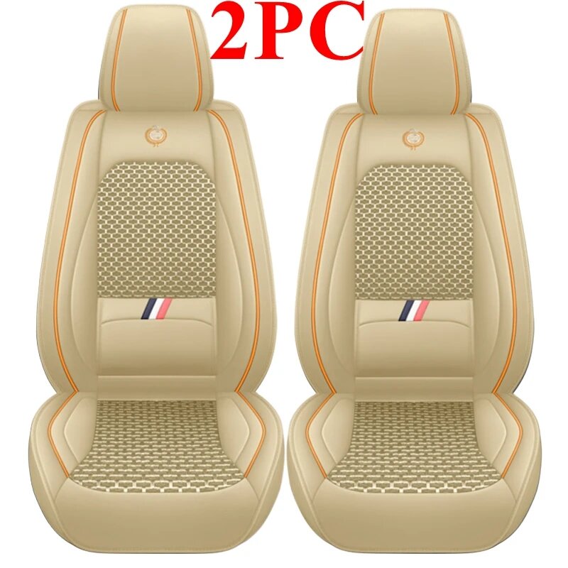 1 шт, 2 шт, чехлы на автомобильные сиденья для Land Rover Velar Range Rover Freelander Discovery Sport Jaguar XJ XFL XF XEL XE I-PACE F-PACE E-PACE beige-2PC
