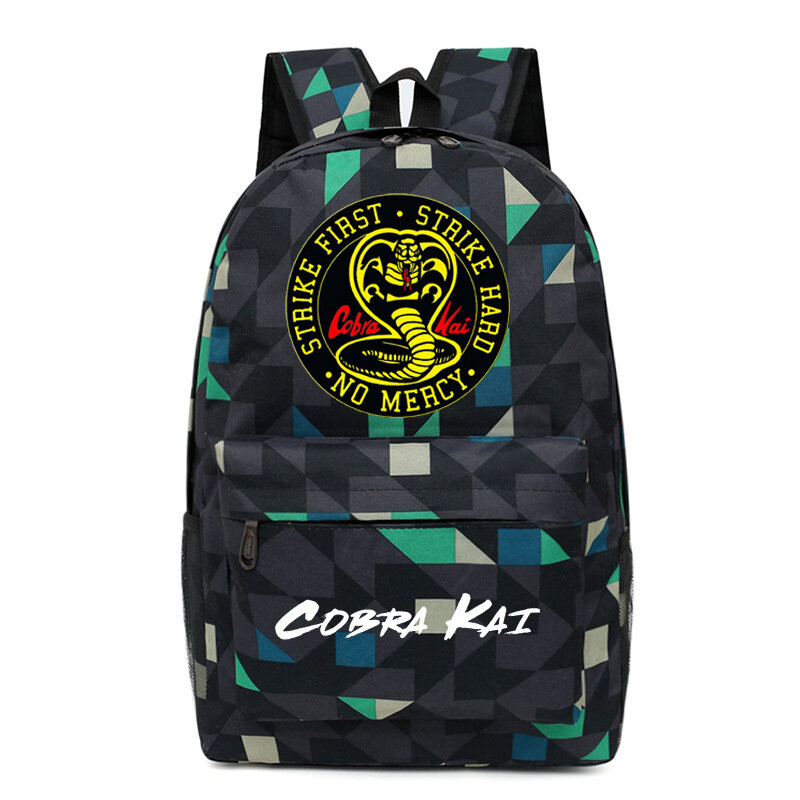 Школьная сумка Cobr Snake-Kai, студенческий рюкзак для соревнований по каратэ, спортивный рюкзак, внешняя торговля, трансграничный мужской и женский рюкзак