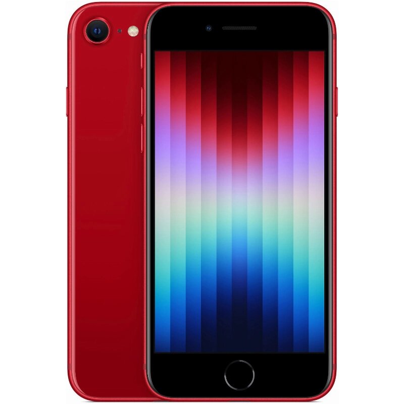 Смартфон Apple iPhone SE 2022 64 ГБ, Red, красный