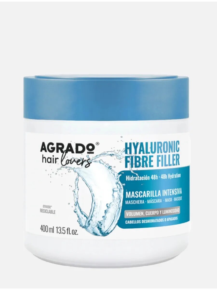 Маска для волос AGRADO hyaluronic fibre filler