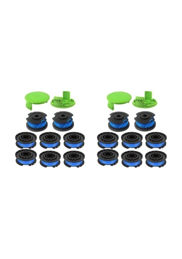 Запасная катушка для аккумуляторной газонокосилки Greenworks 24 В, 40 В, 80 В, 29252, 29092, запасные части для пылесоса, 16 штук