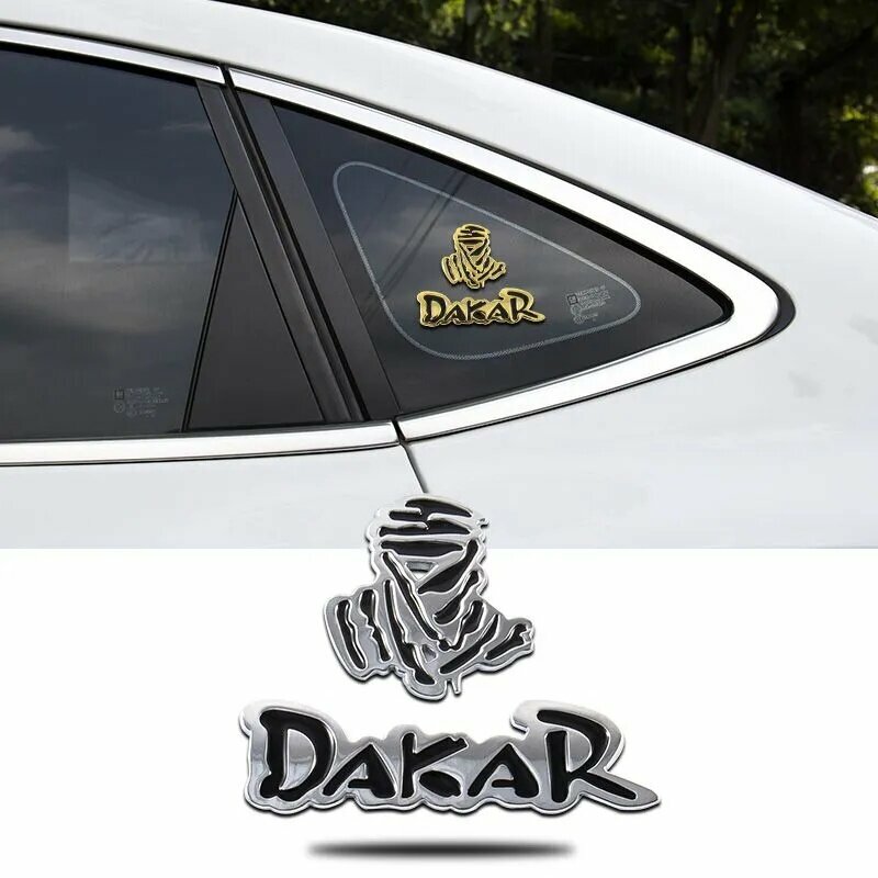 Подходит для модификации JEEP Metal DAKAR автомобильные наклейки, наклейки для внедорожных кузовов