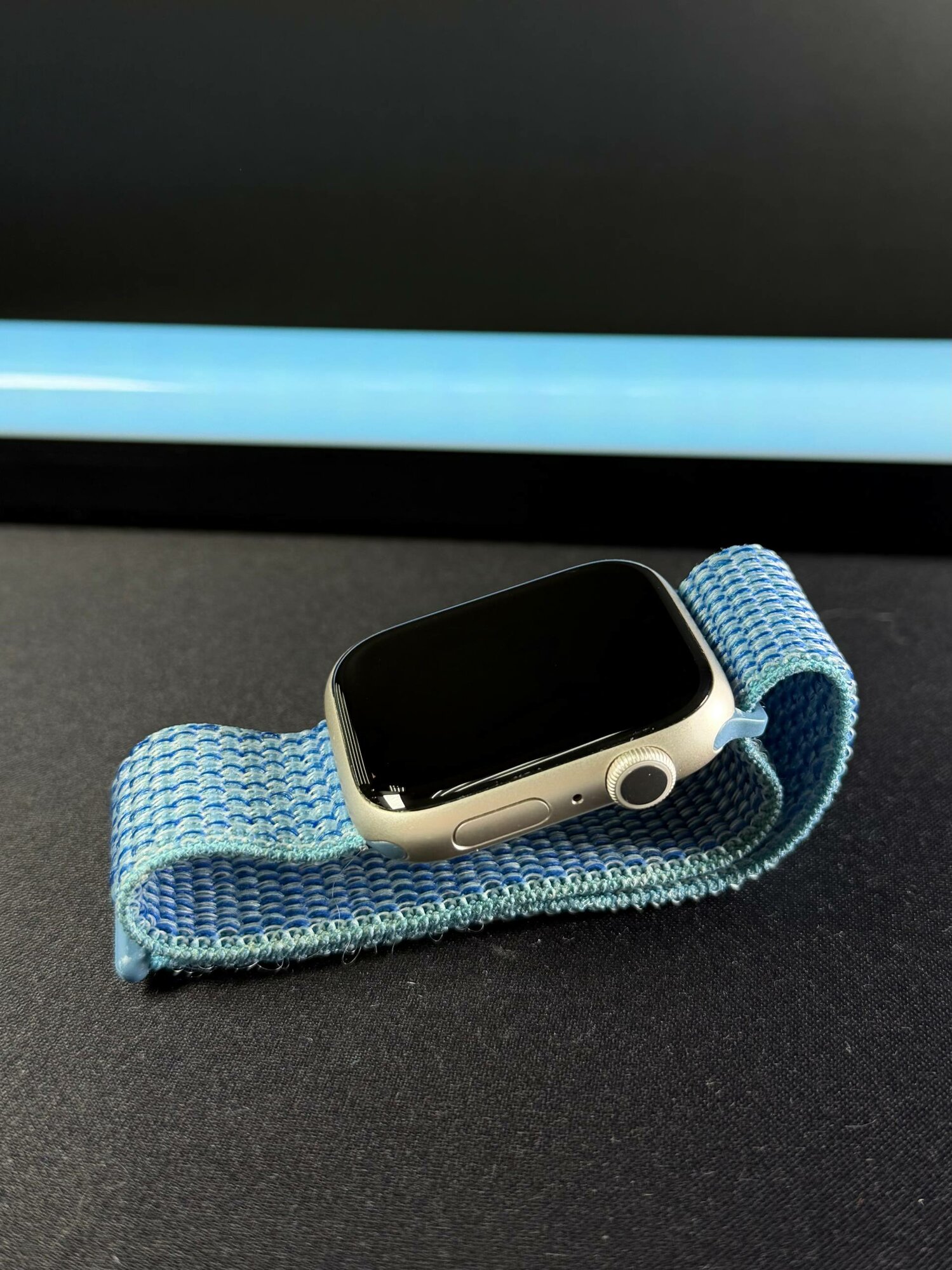 Умные часы Apple Watch 9, Starlight, 45mm, 96%, алюминий