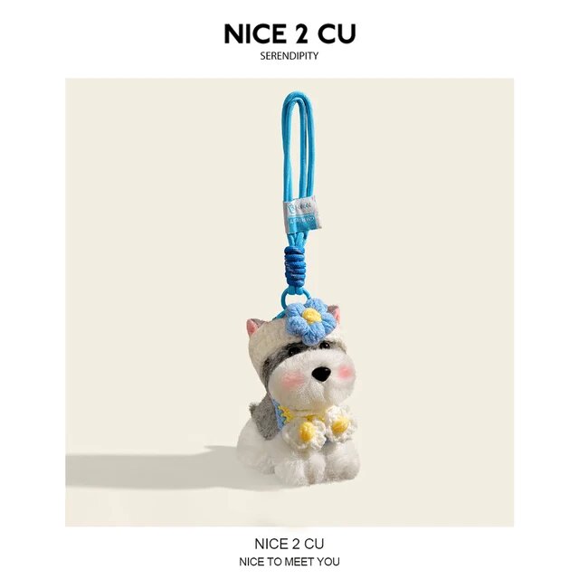 Стильный и очаровательный плюшевый брелок в виде шнауцера для сумки — мягкая игрушка-подвеска для рюкзака, которая украсит ваш кошелек, а также станет отличным подарком для вашего лучшего друга.