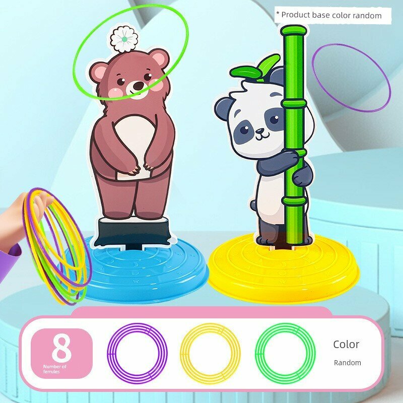 Кольцо-игрушка для детей, соревнования в помещении и на открытом воздухе, башня, метание круга, детская семейная