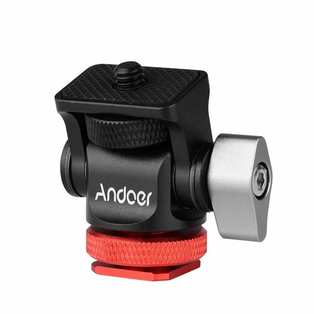 Andoer Mini Monitor Mount Штативная головка Адаптер для холодного башмака из, Top Sport, Top Geek