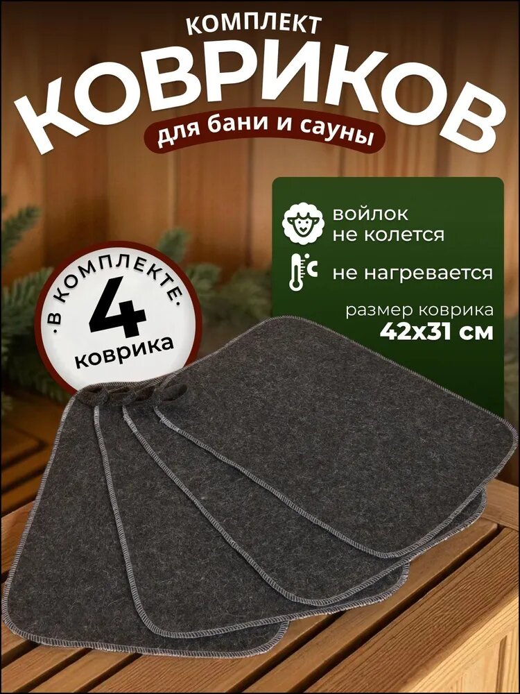 Коврик для бани