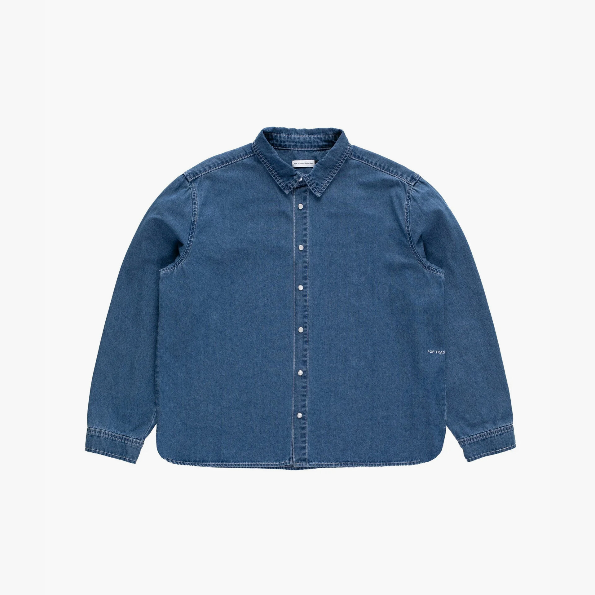 Рубашка Applique Logo Denim Shirt