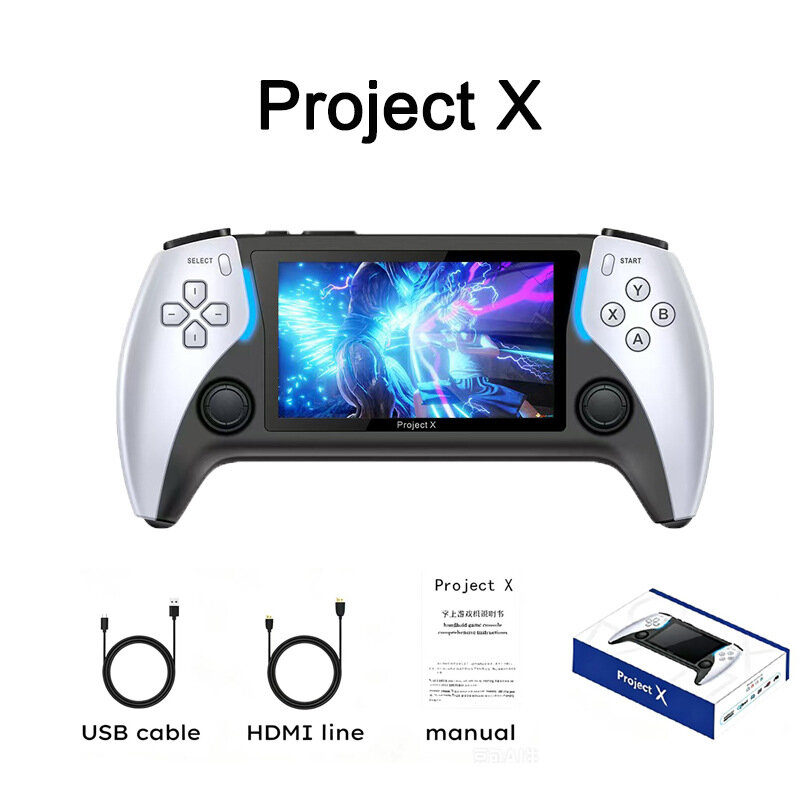 Новая портативная игровая консоль HD arcade поддерживает сражение для двух игроков двумя ручками