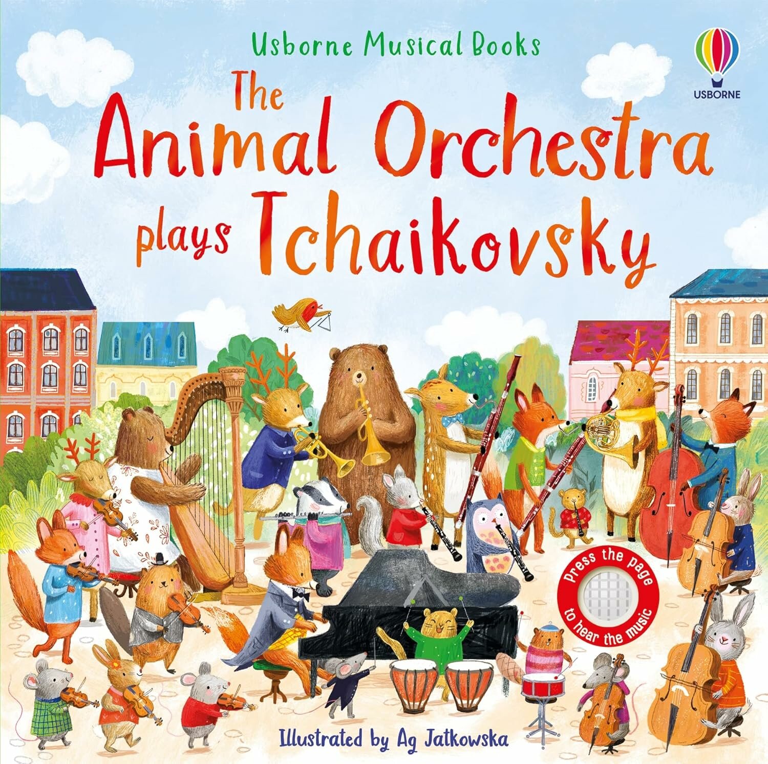 Usborne Orchestra Music Book Children's Instrument Cognitive Art Enlightenment Vocal Reader Reprinted books