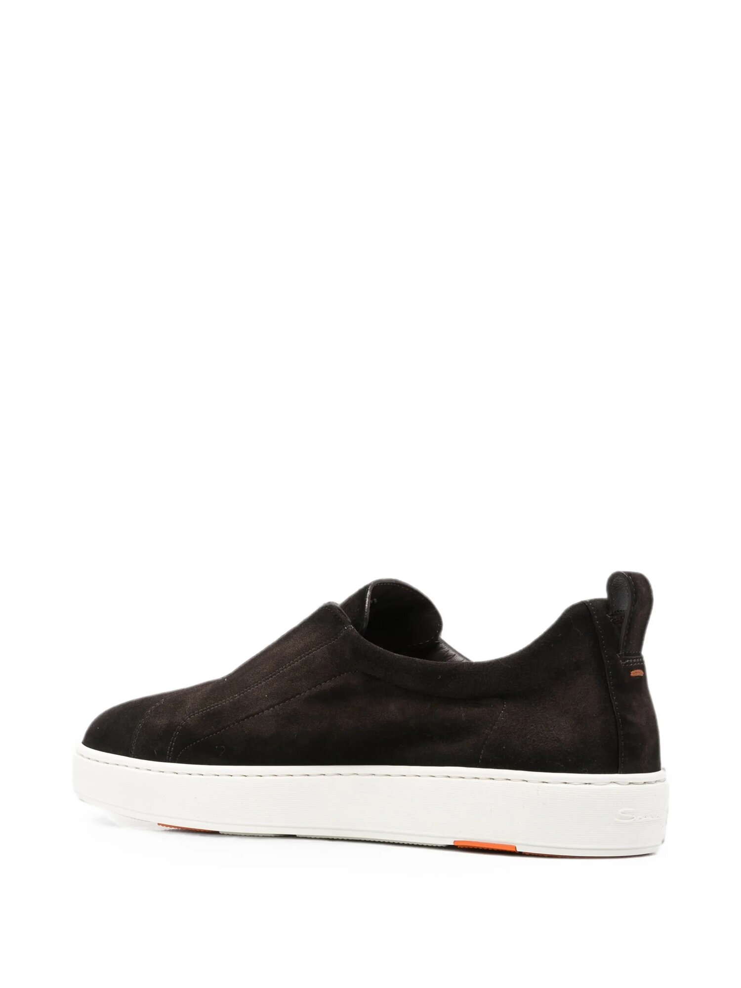 Кроссовки Santoni Victory, размер 8.5, коричневый/серый/оранжевый — фото 1