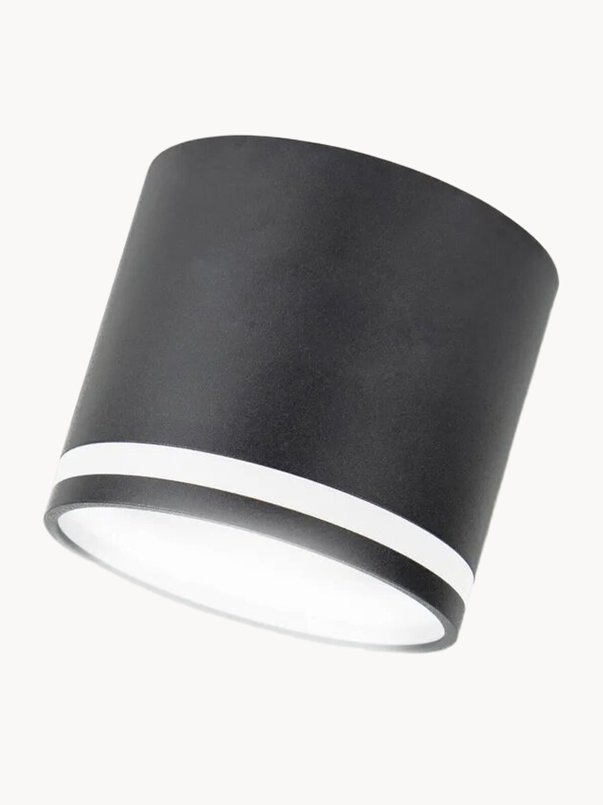 Светильник спот потолочный GX53 накладной черный