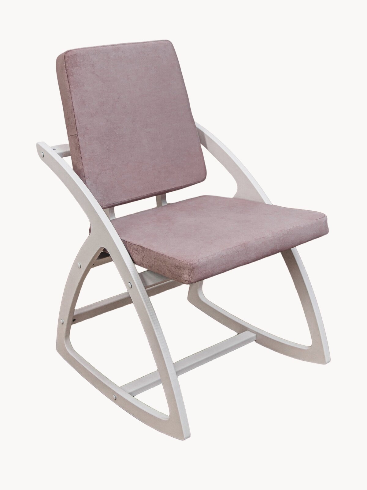 Стул для школьника, стул-качалка Glider, цвет розовый