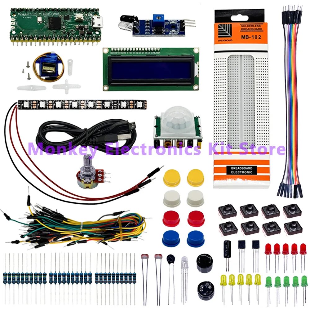 Набор для разработки Raspberry Pi Pico с ЖК-дисплеем