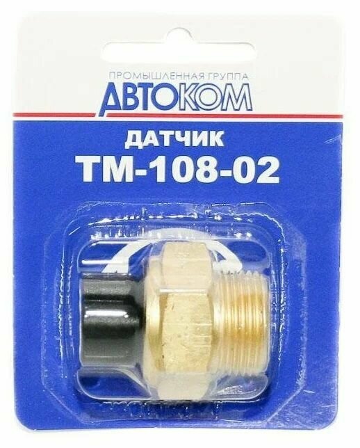 Датчик включения вентилятора ГАЗ, Ваз, Москвич 87-82 град. (Автоприбор / Калуга) арт. ТМ108-02