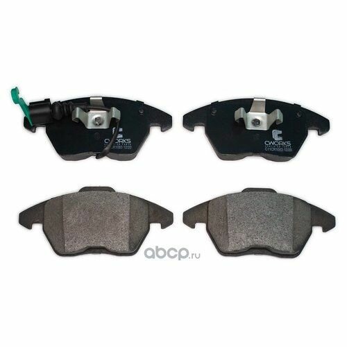 Колодки тормозные передние DELPHI LP2110 CWORKS C11CR1083 CWORKS C11CR1083