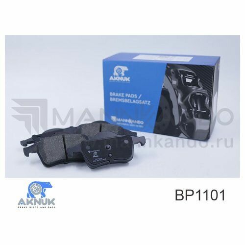 Колодки тормозные дисковые передние HONDA ACCORD VII (CL, CN),01/03 -/ CIVIC X седан (FC),09/15 -/ CR AKNUK BP1101