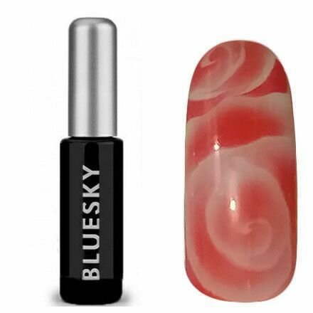 Bluesky Flower gel Гель лак с эффектом растекания для акварельного маникюра 04, 8 мл