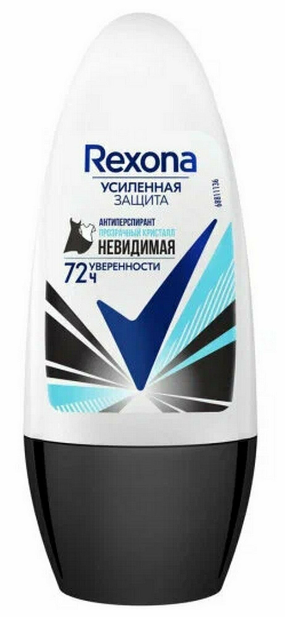 Rexona Дезодорант-антиперспирант ролик MotionSense Невидимая Прозрачный кристалл, 50 мл - 1 шт
