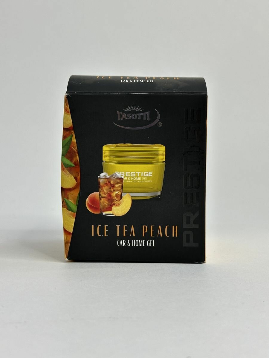 Ароматизатор автомобильный - Банка гель Prestige (Ice Tea Peach)