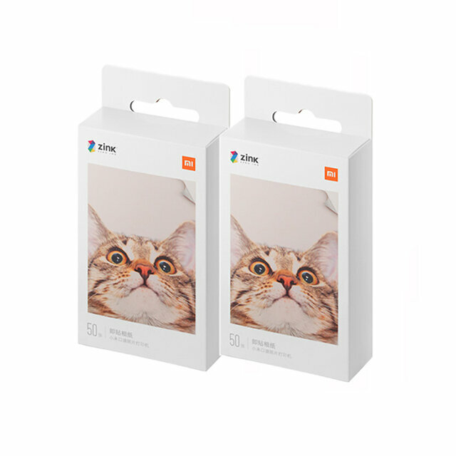 Фотобумага для фотопринтера Xiaomi AR ZINK photo paper, 100 штук