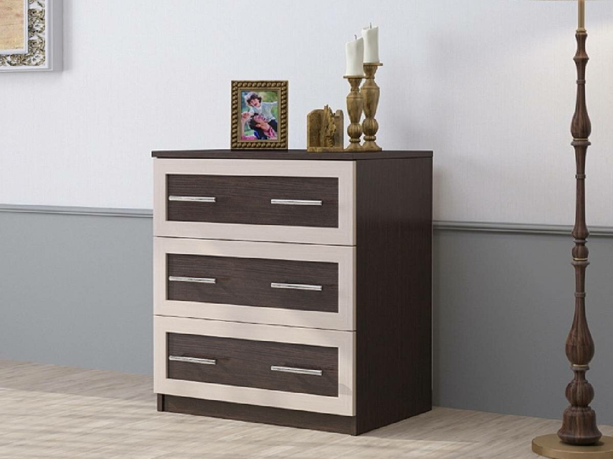 Комод Мебелинк 500-05 Венге Цаво для одежды 62*70*43