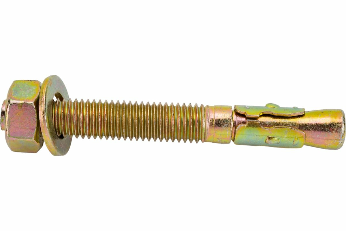 STARFIX клиновый анкер М12x100 мм SMP-55945-1 для надежного крепления в монолитном бетоне