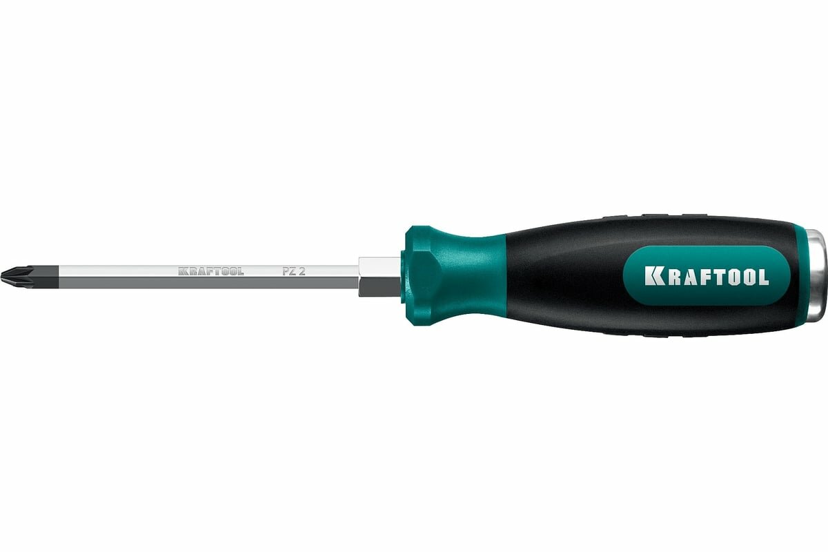 KRAFTOOL Impact PZ2 ударная отвертка со сквозным стержнем Cr-Mo 250035-2 рукоятка